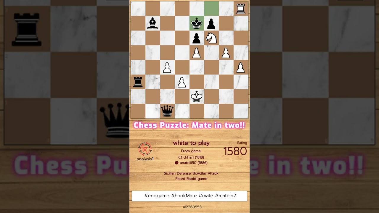 Pawn on f7 attacked! simon williams chess - YouTube