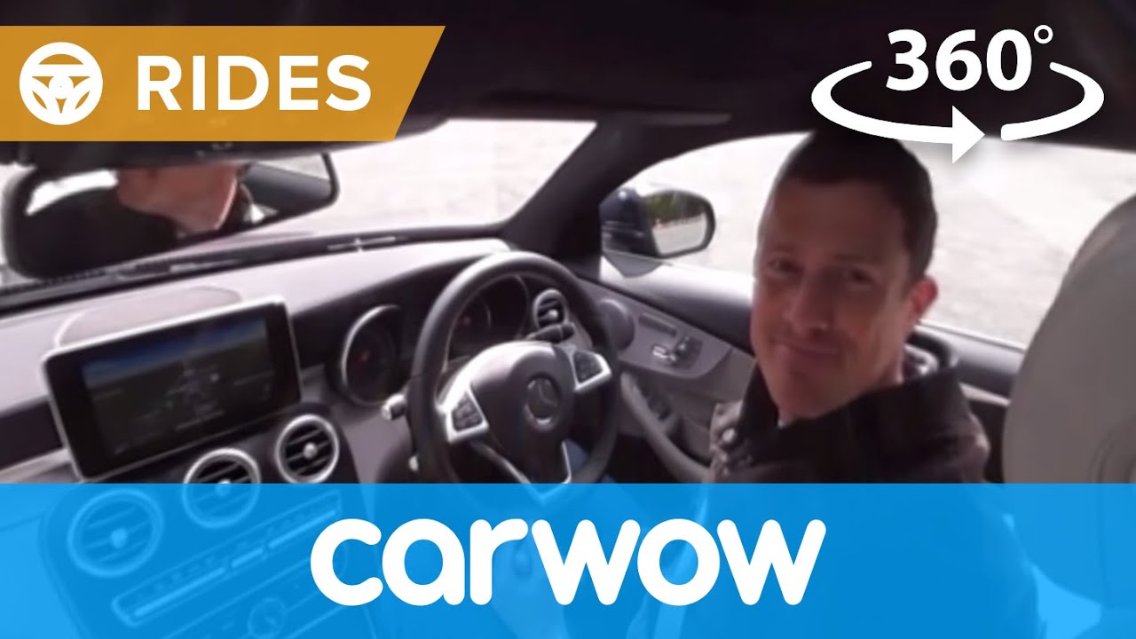 Mercedes C-Class Coupe 2017 360 degree test drive - Passenger Rides