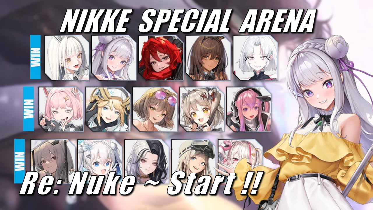 NIKKE - SP Arena - Re: Nuke~ Start!! - Ep53 #NIKKE PVP - YouTube