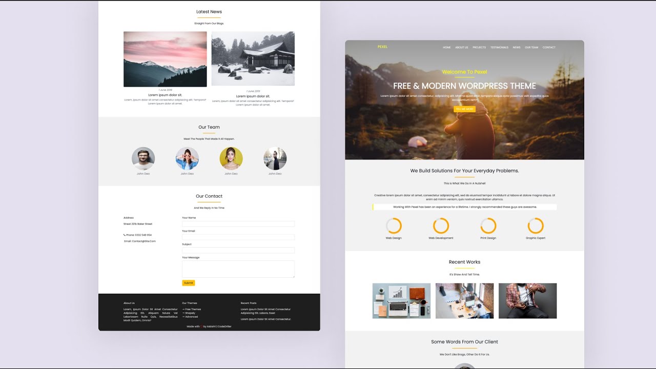 Create an fully responsive website using Bootstrap and CSS step by step ...