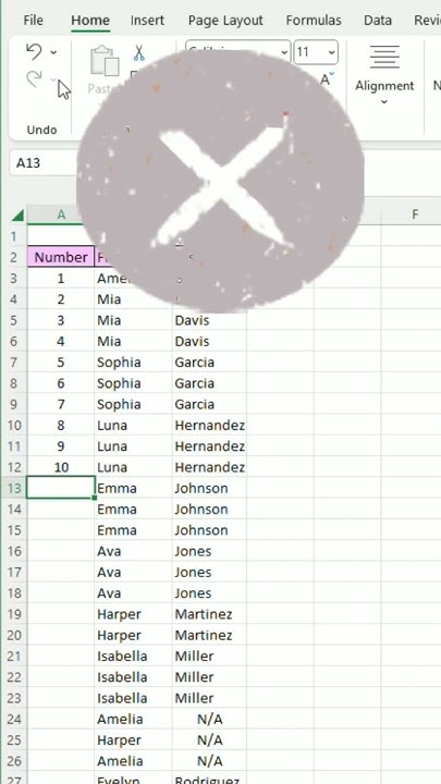 Excel tips - Stop manually adding in numbers for each row with this Excel tip #shorts - YouTube