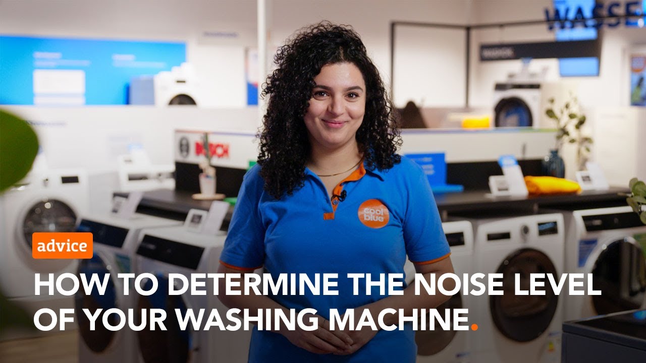 Which washing machine noise level suits you? - YouTube