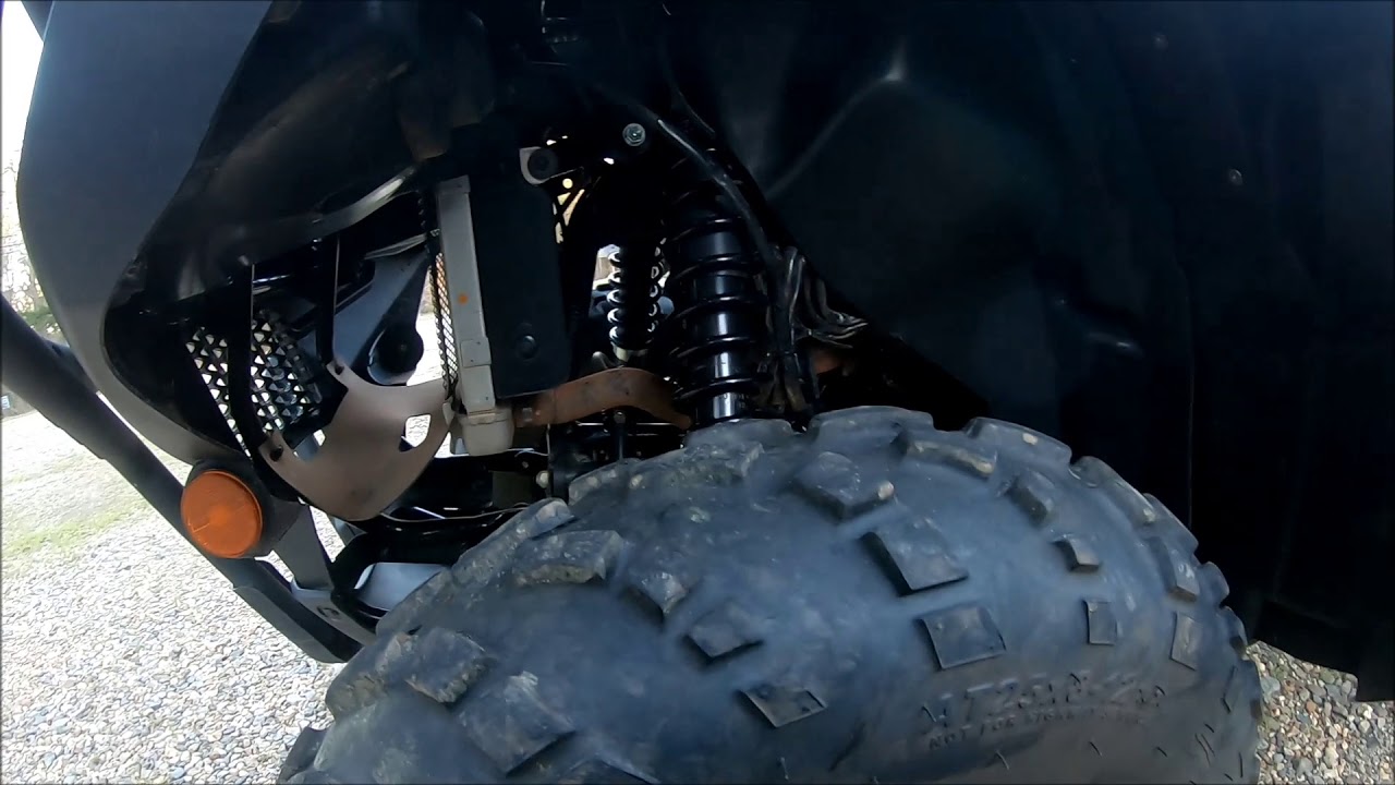 I found a rag wrapped around my ATV drive shaft after servicing ...