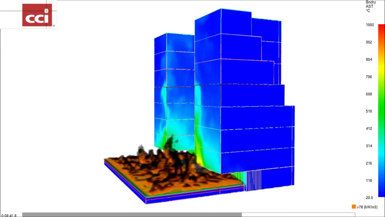 Cantilevered Building Fire Engineering Analysis - YouTube
