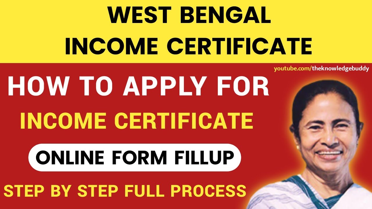 West Bengal Income Certificate Online Apply 2022 BDO SDO Income west-bengal-income-certificate-online-apply-2022-bdo-sdo-income