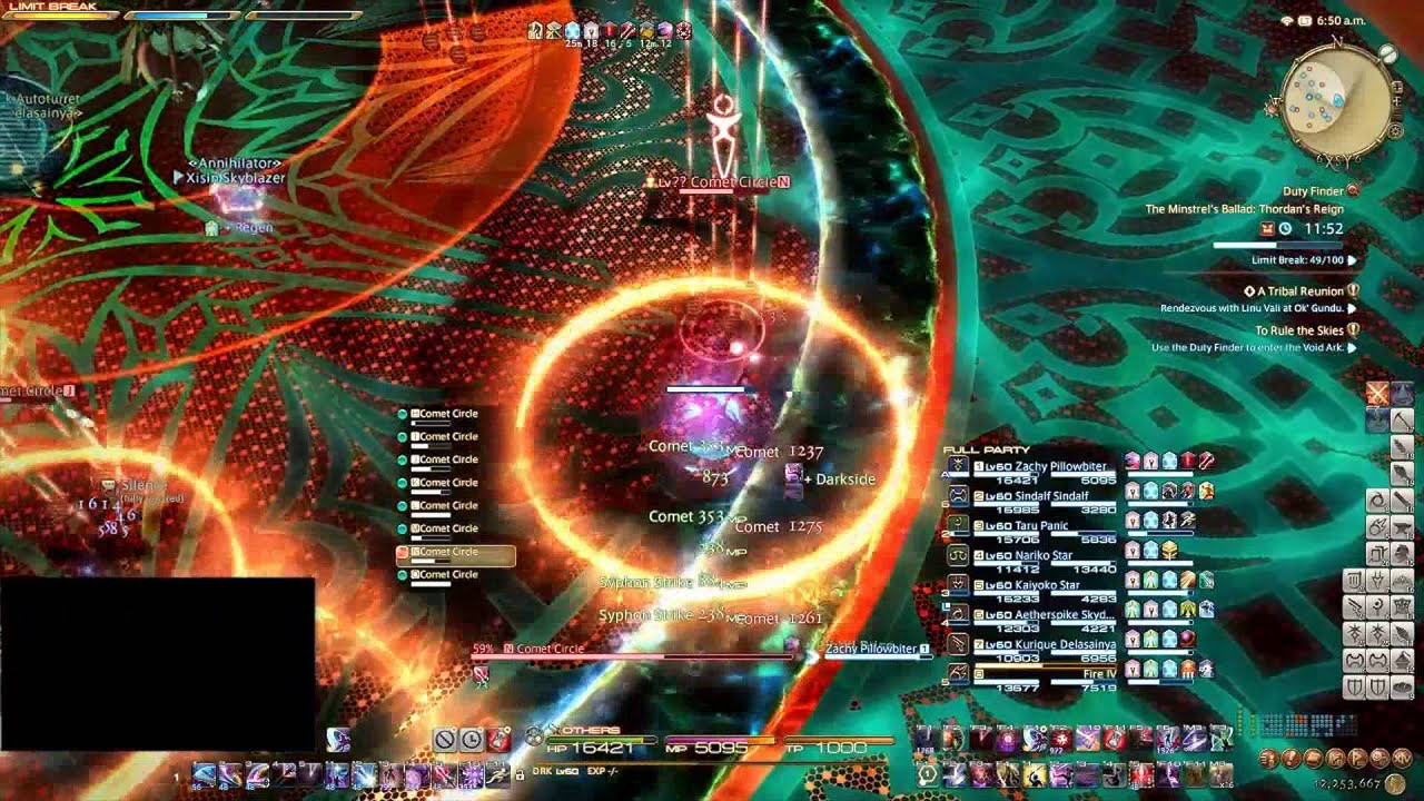 【FFXIV】 Thordan's Reign: Minstrel's Ballad [Legacy] - DRK PoV - YouTube