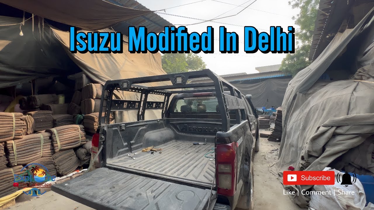 Rooftop tent installation on Isuzu vcross | ISUZU Modified | Delhi me ...