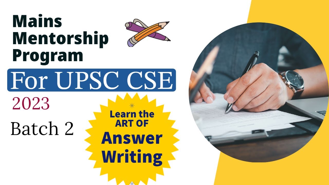 Launching Mains Mentorship Program for UPSC CSE 2023 - Batch 2 || Learn ...