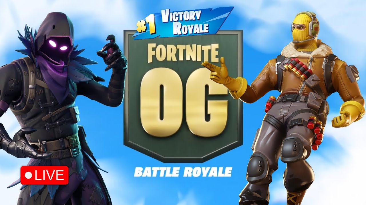 🔴LIVE - OG FORTNITE - OG Players vs The Sweats...(Part 4) - YouTube