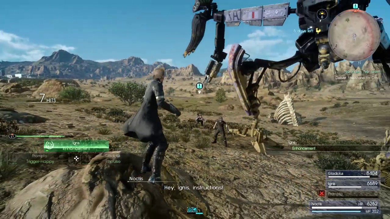 FINAL FANTASY XV (15) HOW TO GET MA-X ANGELUS 0 TO SPAWN REGULARLY ...