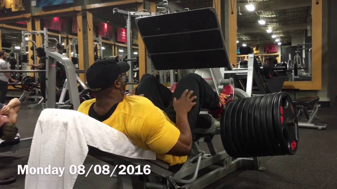 IFBB Pro Renaldo Gairy: Triple Threat Quad Set! - YouTube