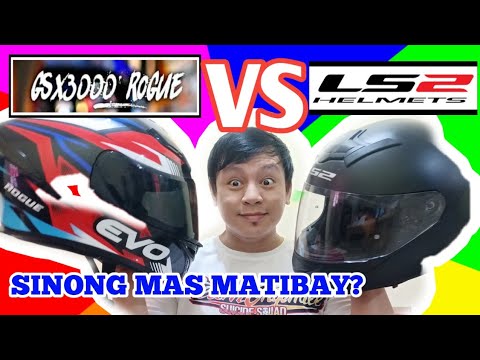 EVO HELMET VS LS2 HELMET | SINO ANG MAS MATIBAY? - YouTube