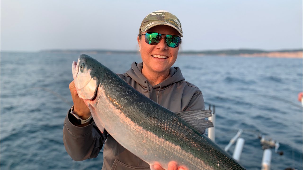 Salmon Fishing, Bob Garner Tribute, Recipe; Michigan Out of Doors TV ...