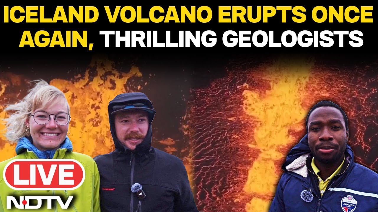 Volcano In Iceland Today | Grindavik On Alert: Lava Breaches Barriers ...