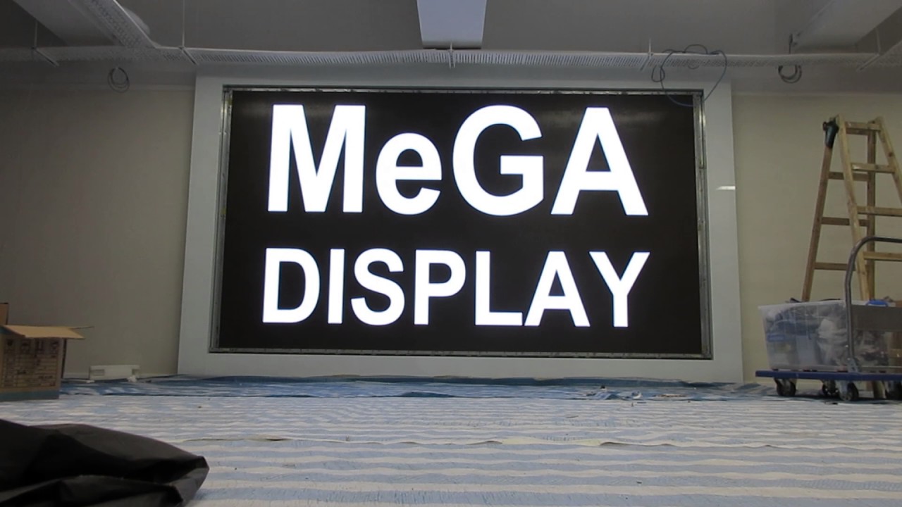 Mega Display in Hong Kong (2017) -【P2 全彩高清LED顯示屏】Lik On Security ...