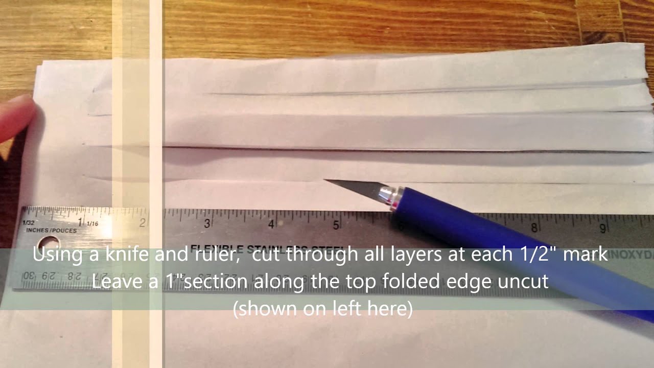 DIY - How to Make Paper Party Tassels - YouTube