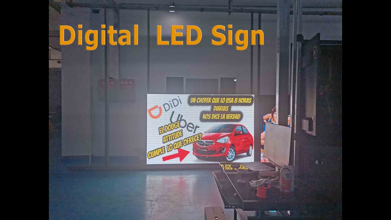 high brightness LED Signs - YouTube