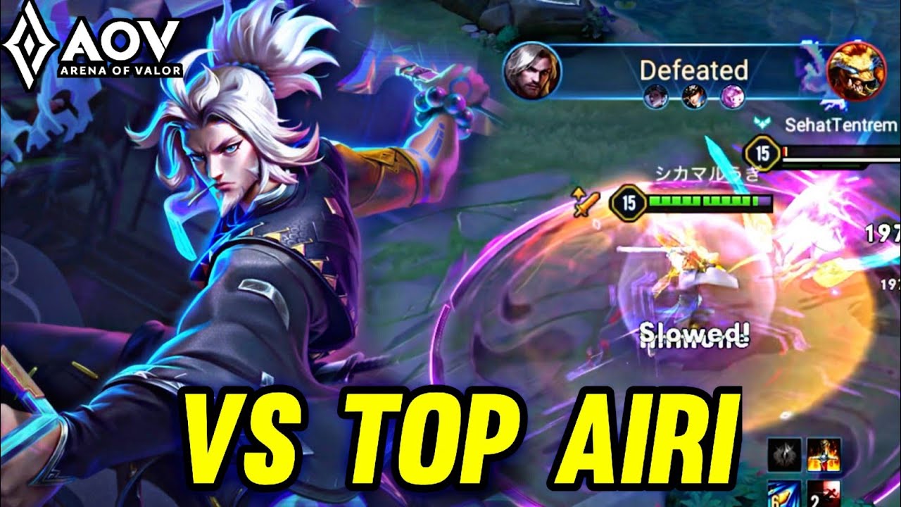 Aov : Ritcher Gameplay | Vs Top Server Airi - Arena Of Valor ...