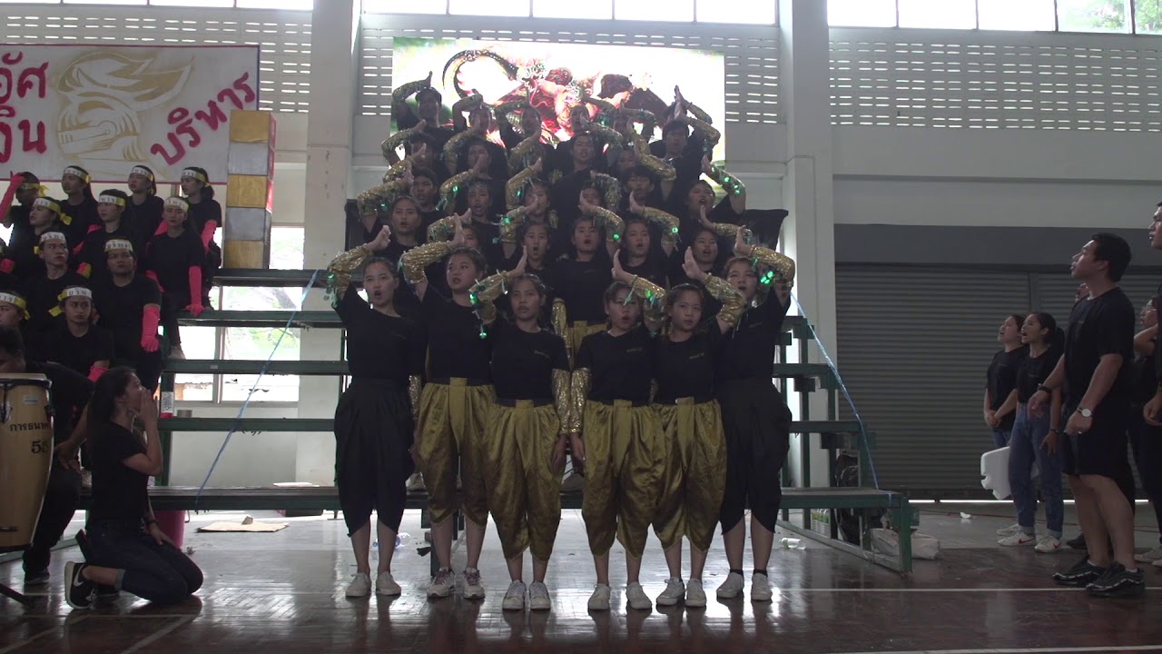 VRU Stand Cheer - สาขาวิชานิเทศศาสตร์ 2561 - YouTube