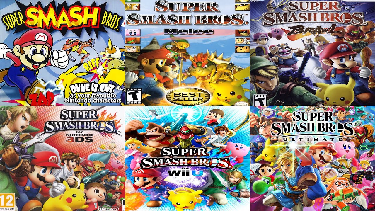 The Evolution Of Super Smash Bros. Games (1999 - 2021) - YouTube