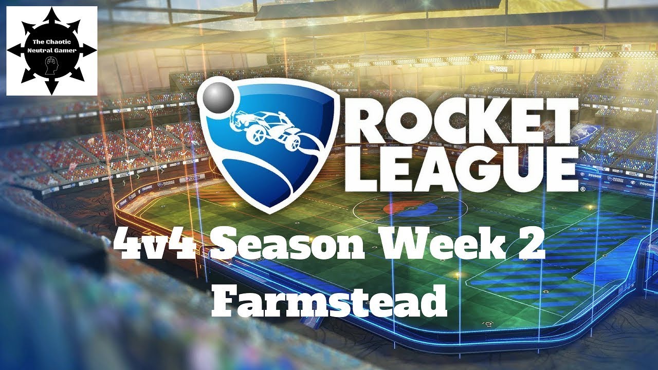 Rocket League PS4 Gameplay 4v4 Season Week 2 Farmstead - TCNG - YouTube