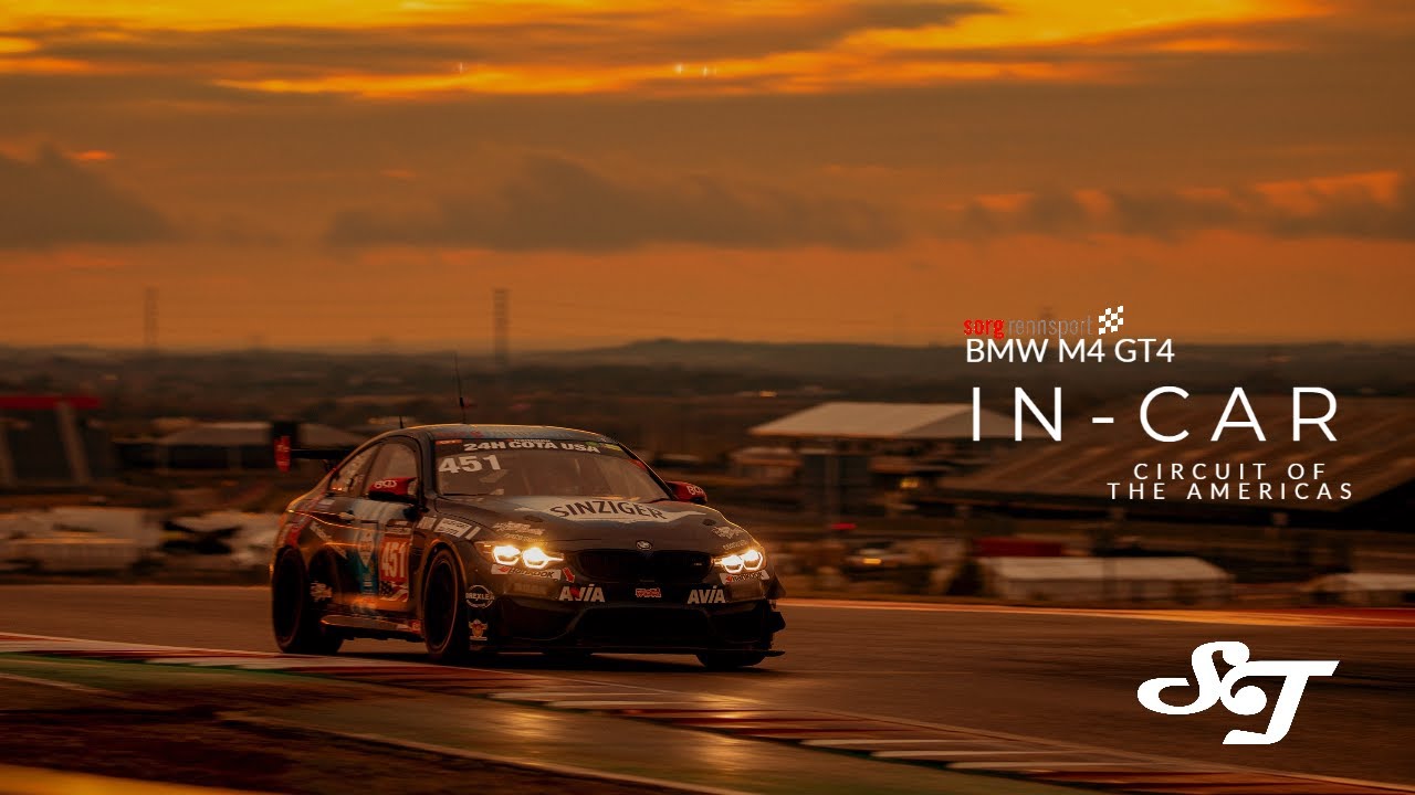 Circuit of the Americas BMW M4 GT4 - Simon Tibbett - Sorg Rennsport ...