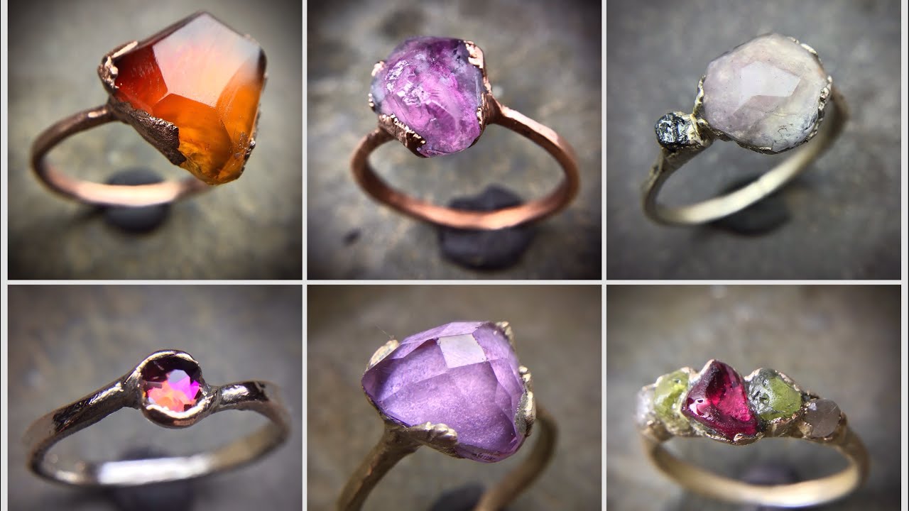 Handmade Rings Showcase: My Unique Creations and Inspirations - YouTube