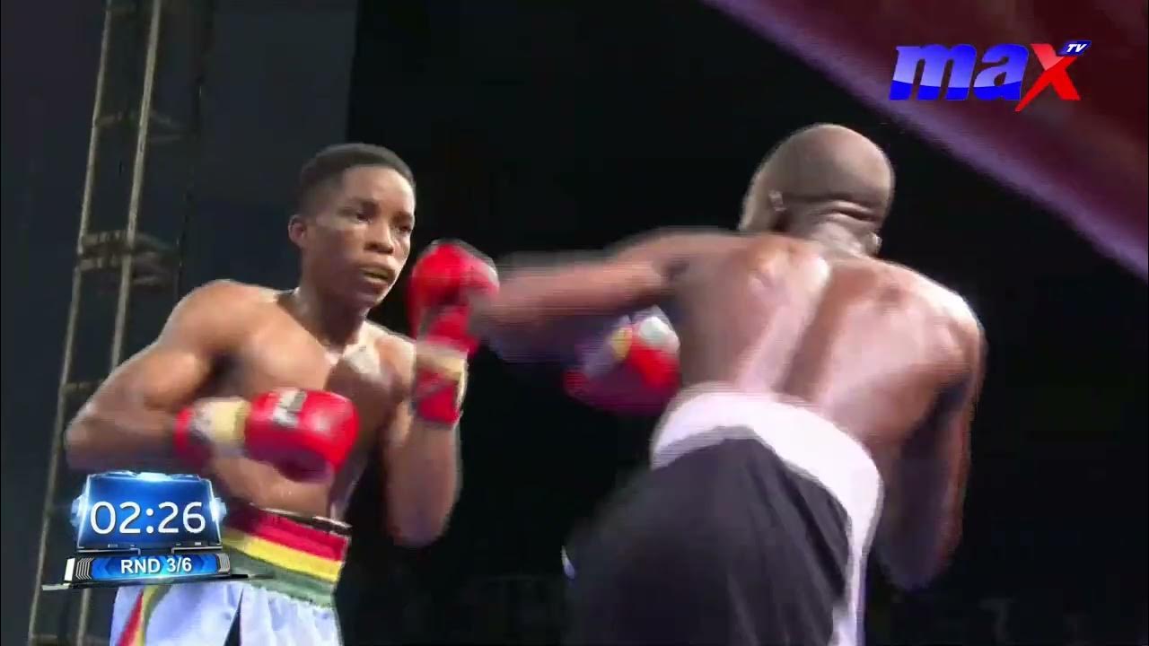 Cann Neequaye Vs Lukeman Bashiru | Fight Night 4 | Bukom Boxing Arena - YouTube