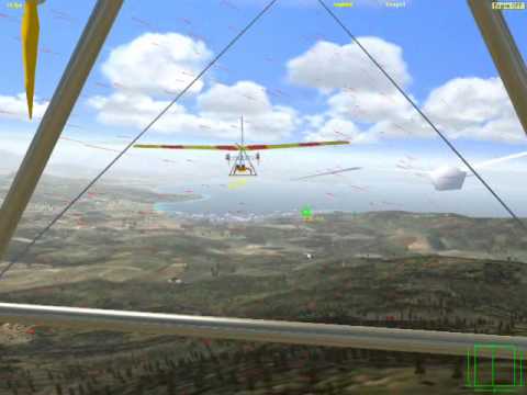 Hang Gliding in Vehicle Simulator - YouTube