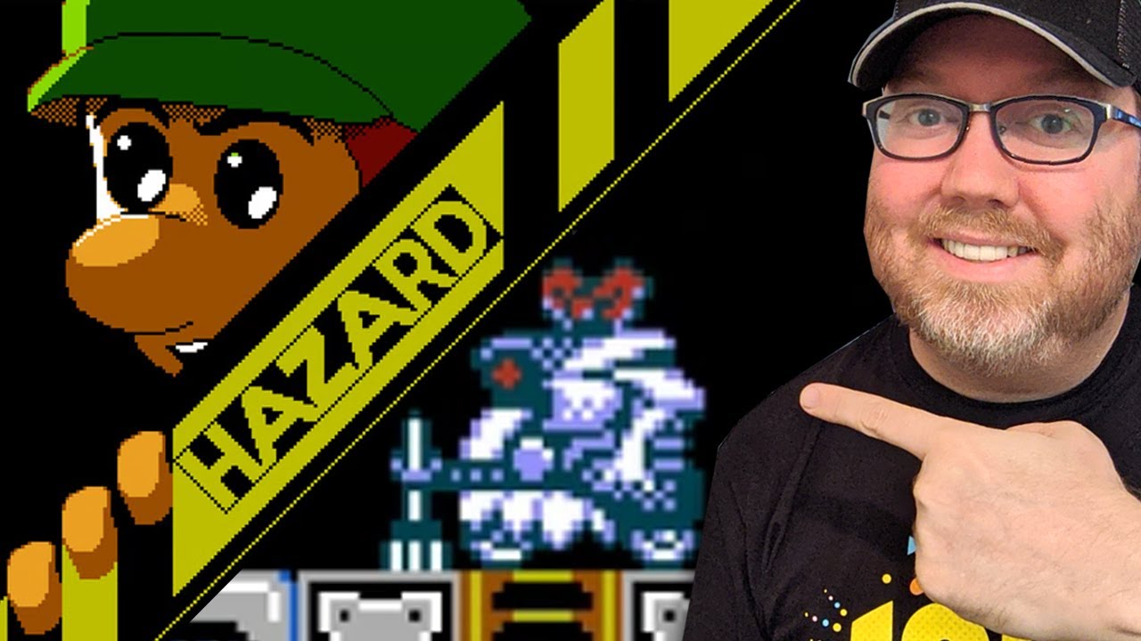 HAZARD - the new NES platformer Quick Look - YouTube