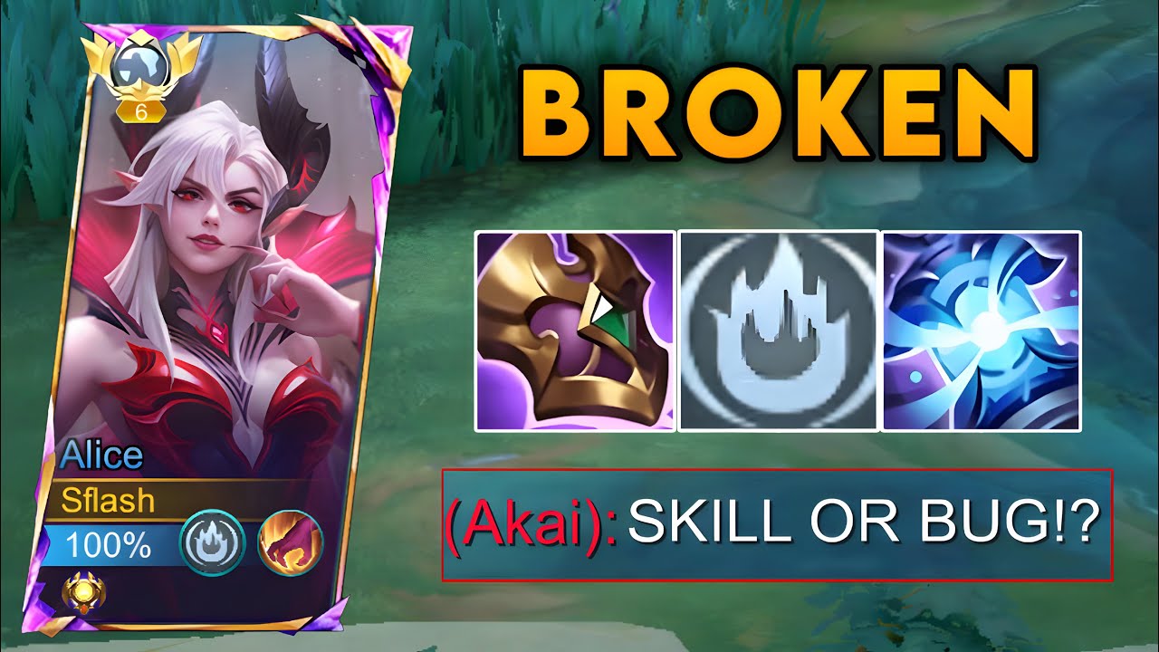 FINALLY FOUND ALICE BEST FULL DAMAGE BUILD 2025!! (pls try!!) - Mobile ...