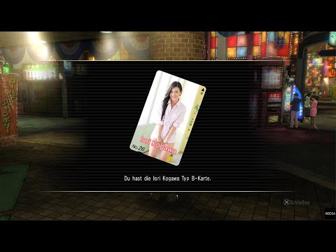 Fundort: Telefonkarte Iori Kogawa Typ-B - Yakuza 0 Director's Cut (PS5) Ger 1080p HD