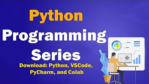 Python Programming Series - YouTube