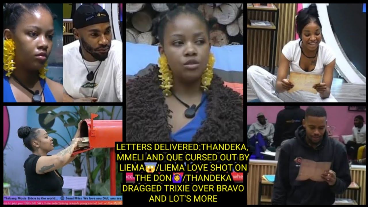 LETTERS DELIVERED:THANDEKA, MMELI AND QUE CURSED OUT BY LIEMA/LIEMA ...