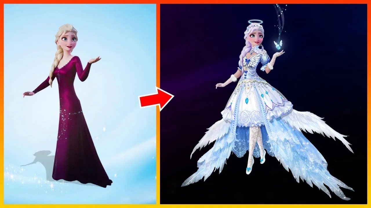Frozen: Elsa Glow Up - Disney Princesses Transformation | Stars Wow ...