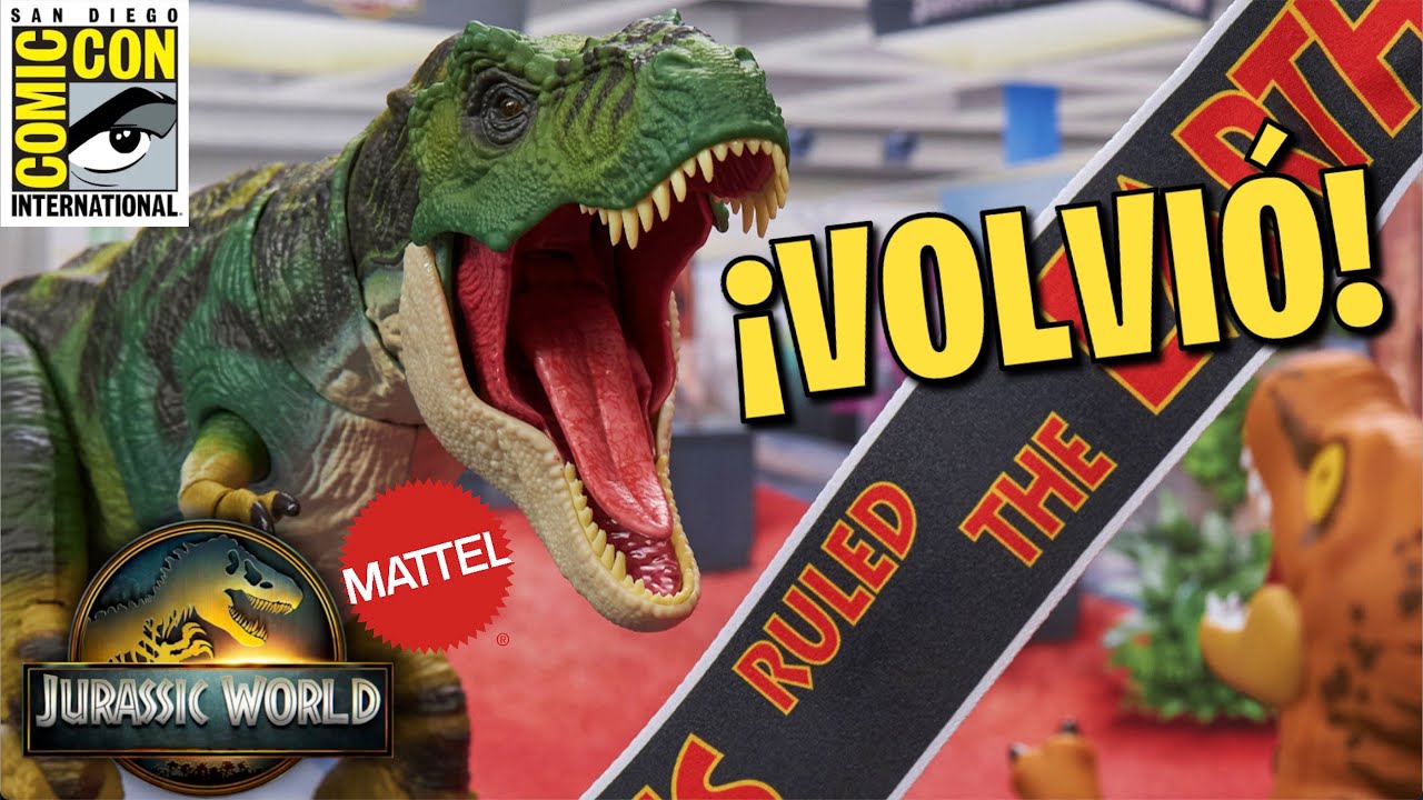 T. Rex Buck Hammond Collection | SET EXCLUSIVO de Jurassic World y la ...