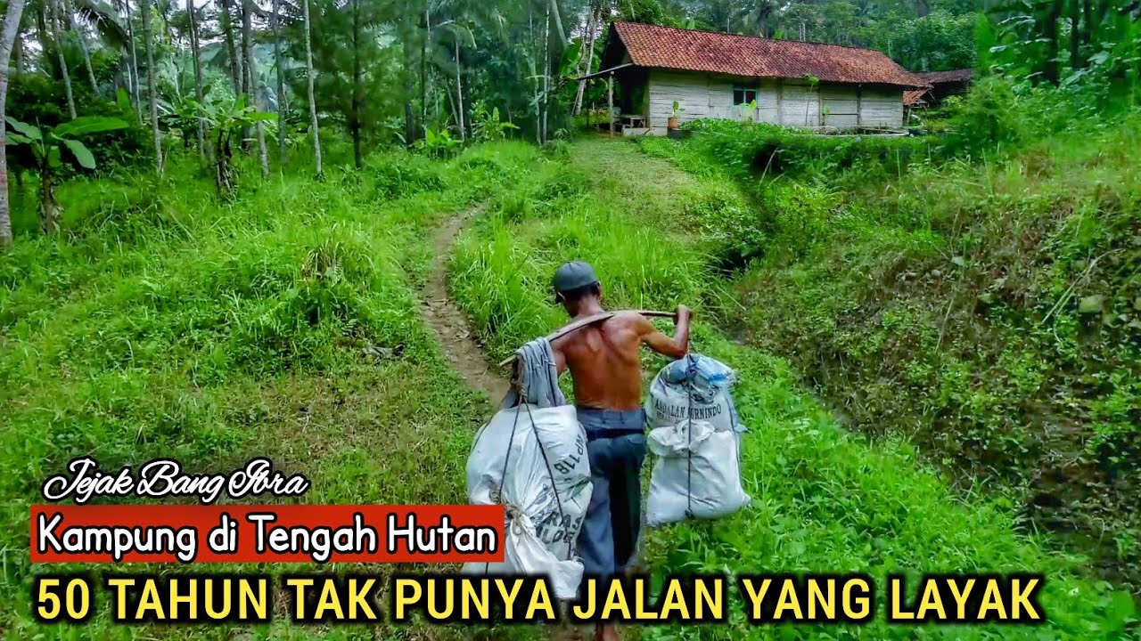 Kampung Di Tengah Hutan Sudah 50 Tahun Warganya Hidup Dengan Jalan Setapak Tanah Yang Berlumpur
