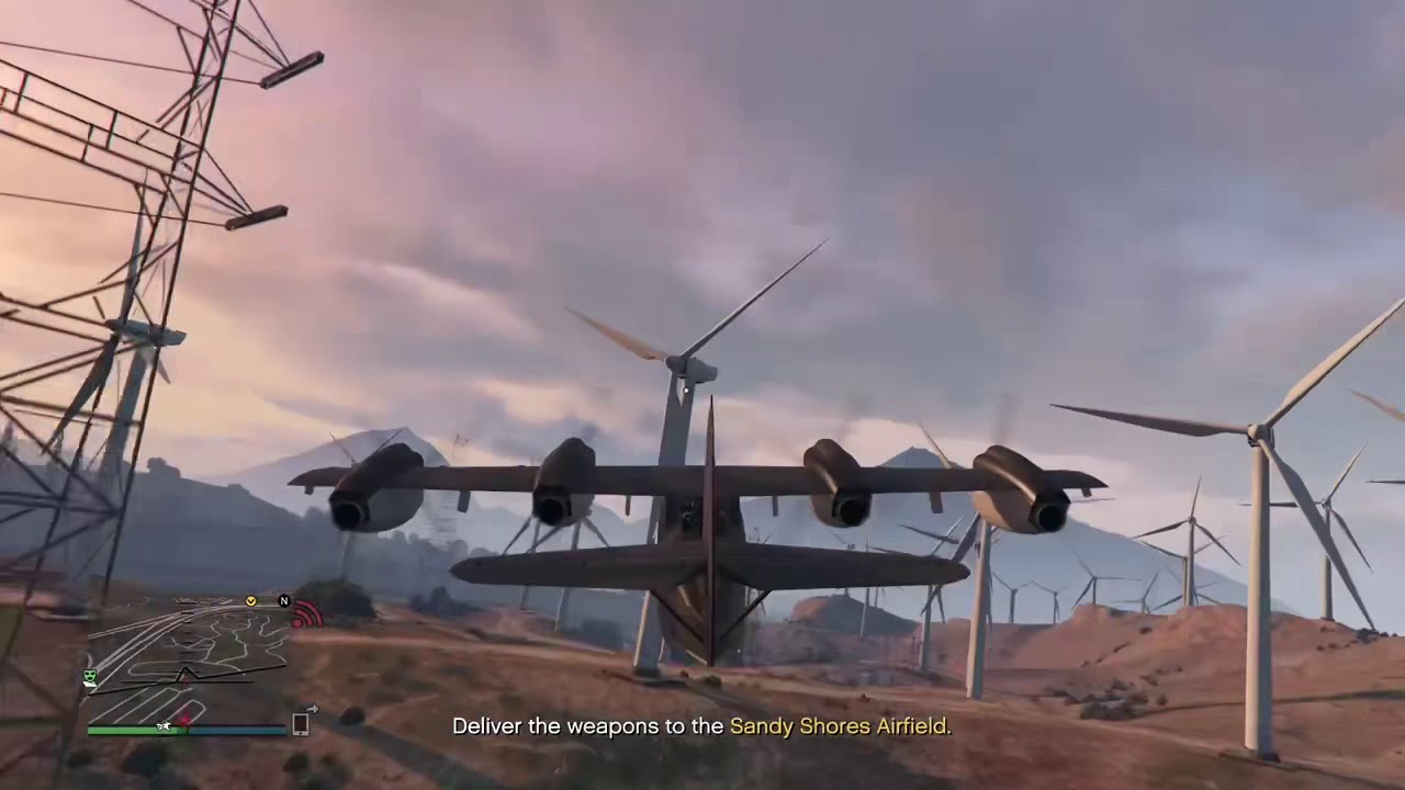 GTA windmills are funny - YouTube