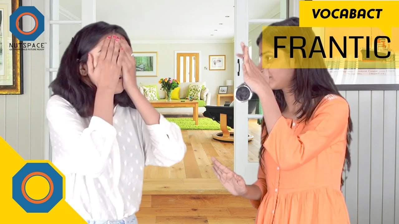 Frantic Meaning | Please see Updated Link - YouTube