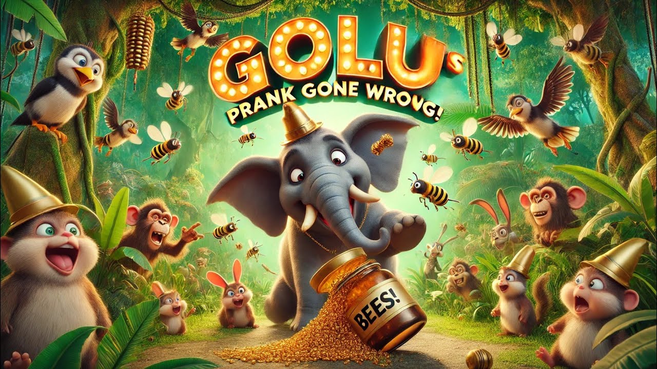 Golu's lessons were wild. شرارتی ہاتھی کی سچی کہانی elephant story full ...