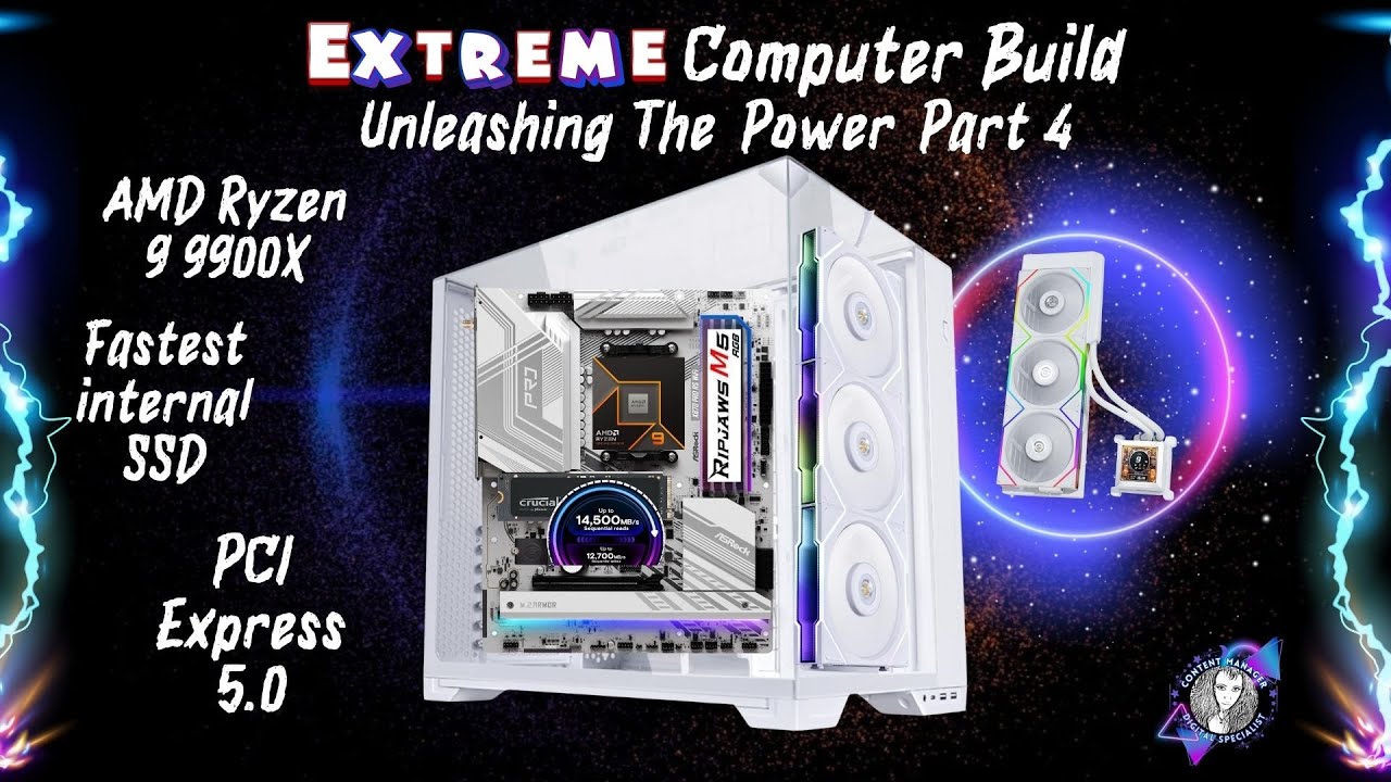 Part 4 - Extreme Computer Build - UNLEASH the POWER with AMD, Fastest ...