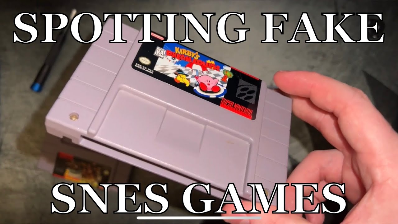 Spotting Fake SNES Games Retro Gaming How To
