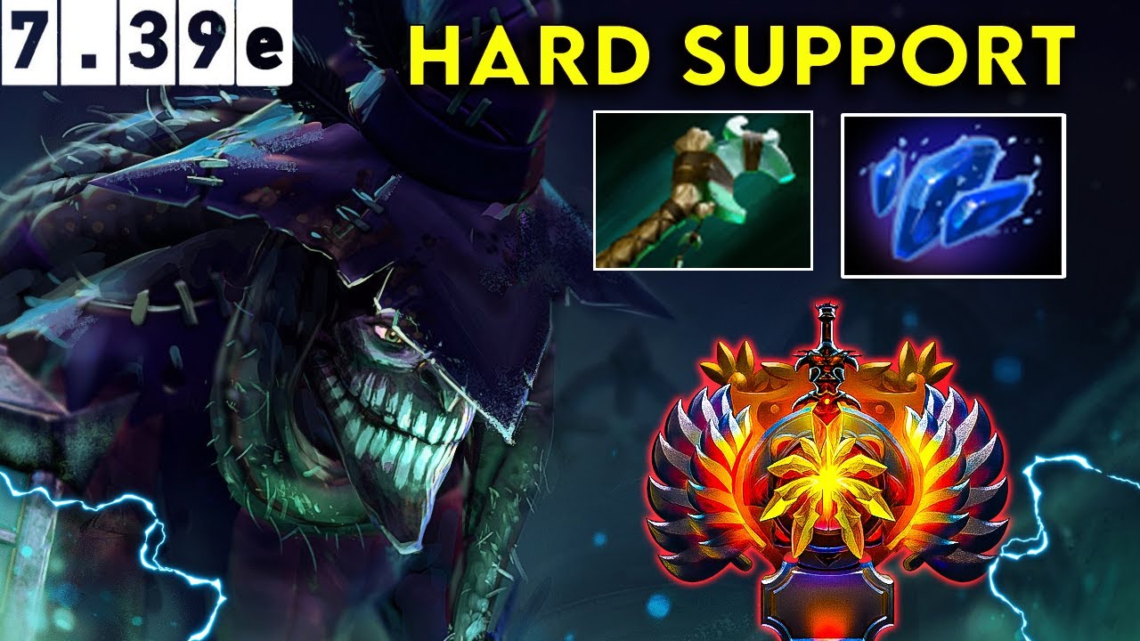 Dazzle Immortal Hard Support - Dota 2 Patch 7.39d Pro Pub Gameplay ...
