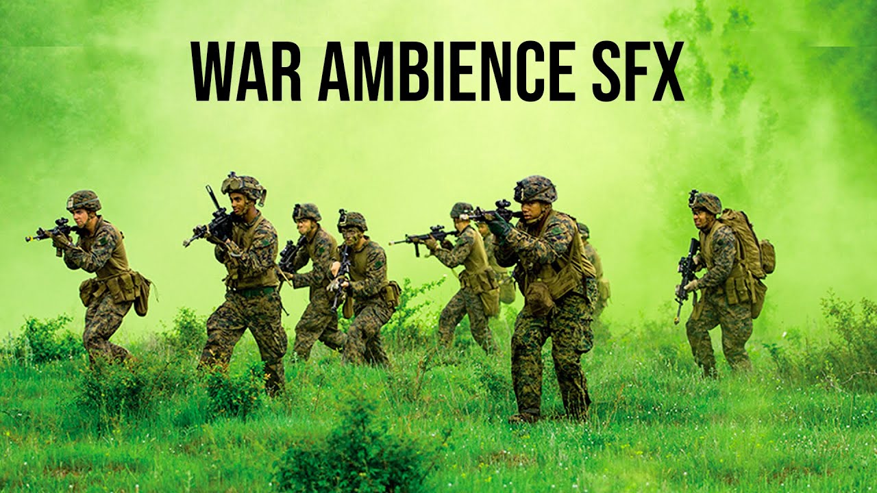 🔴GUNFIGHT AMBIENCE / BATTLE AMBIENCE SFX/ No copyright - YouTube