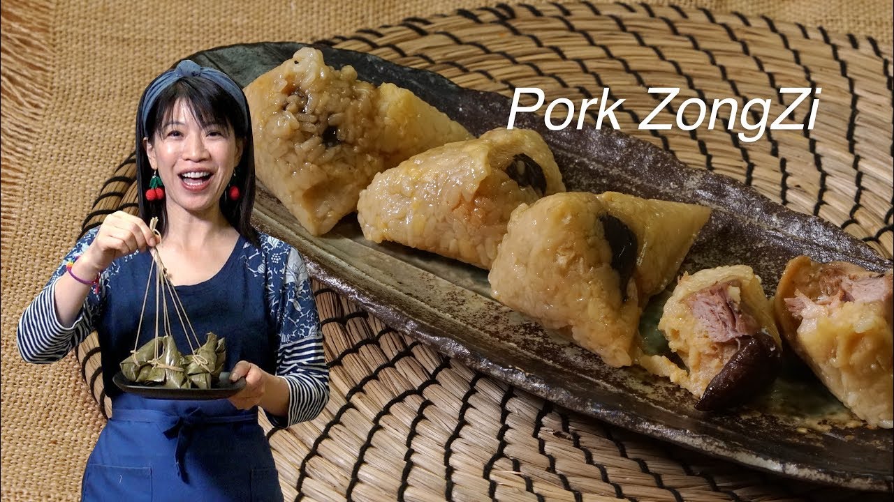 Pork ZongZi/sticky rice dumpling/大肉粽子 - YouTube