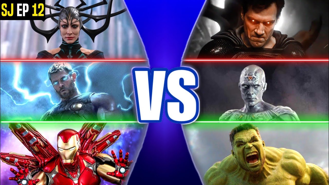 Hela Vs Black Superman, Thor Vs White Vision, Iron Man Vs Hulk in Hindi ...