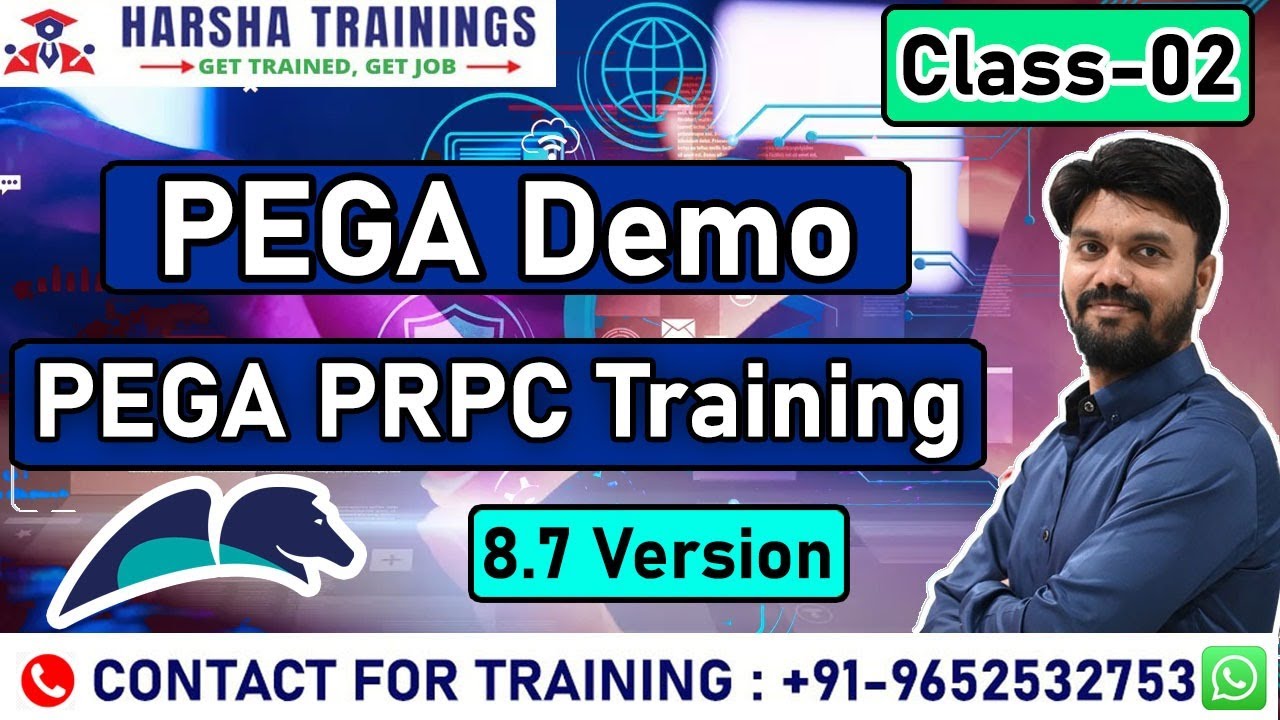 PEGA Demo Class | 8.7 Version PEGA Training | New Batch | 9 AM IST ...