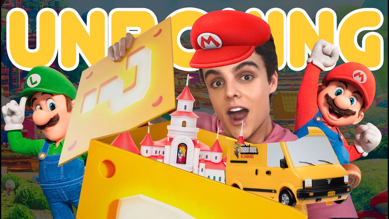 ¡SUPER UNBOXING MARIO BROS LA PELÍCULA! / NAVY - YouTube