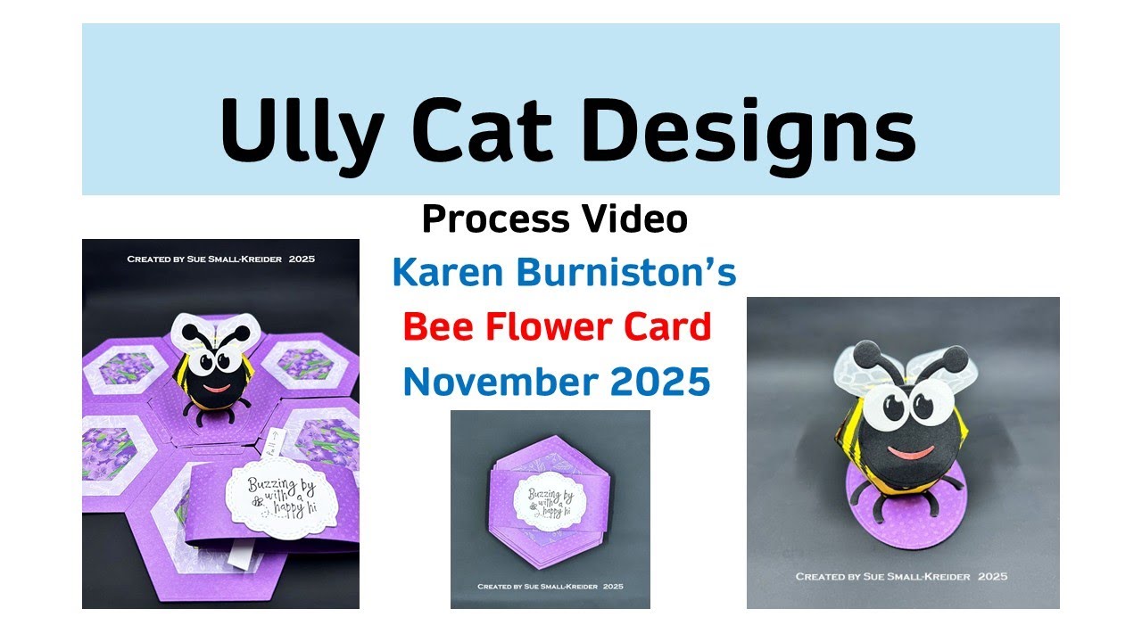 Pop-Up Bee In A Flower Card - YouTube