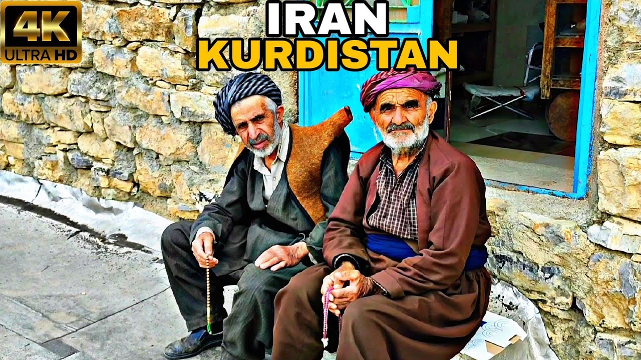 The old men of the village of Oraman, the bed and the beauty of Oraman ...